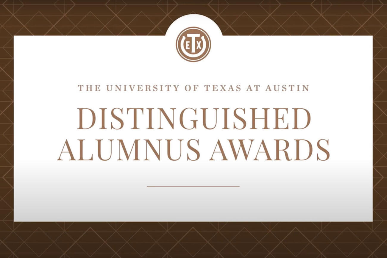 Distinguished Alumnus Award | Texas Exes